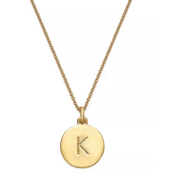 kate spade | Jewelry | Kate Spade One In A Million K Initial Pendant ...